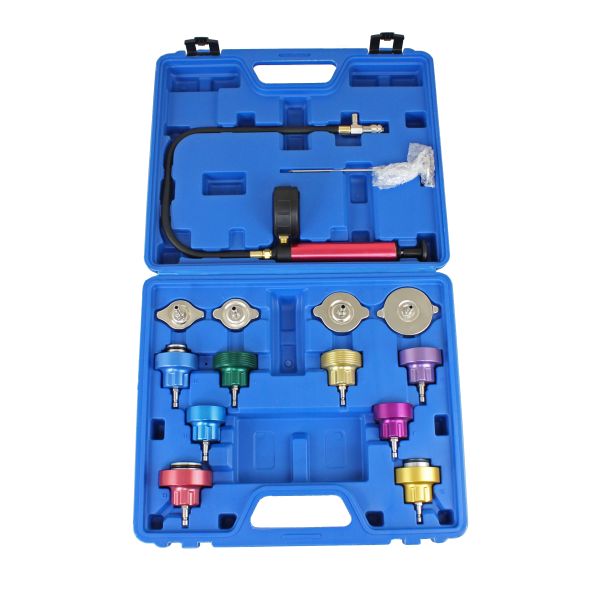 14PC COOLANT SYSTEM PRESSURE TESTER KIT – W-Tools Direct