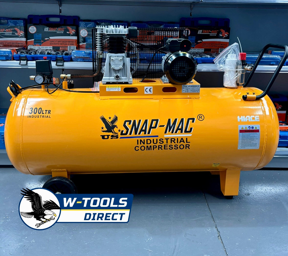 300 Litre Air Compressor 4HP — W-Tools Direct